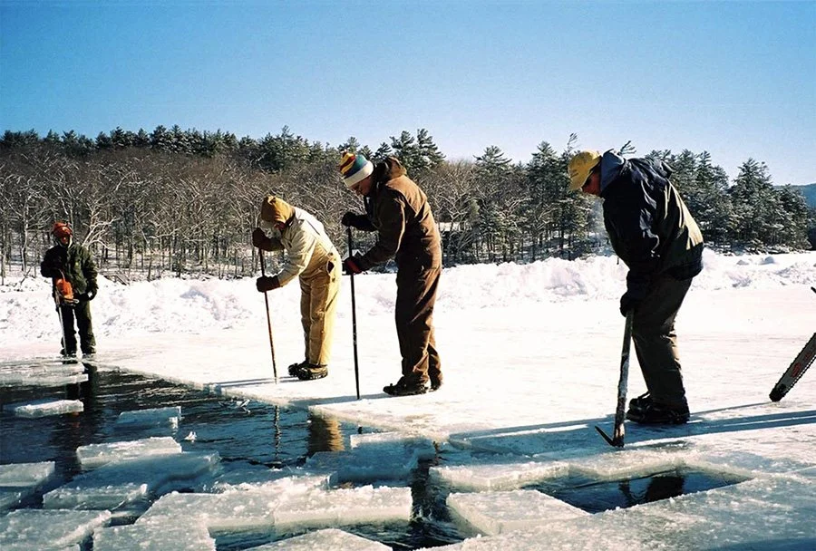 Ice Harvesting: An Age-Old Tradition — The Laker