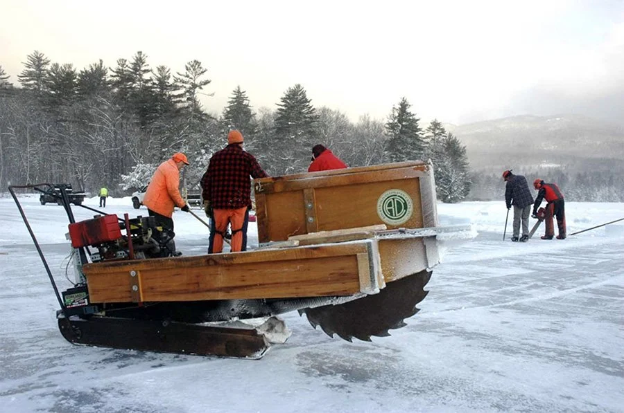 Ice Harvesting: An Age-Old Tradition — The Laker