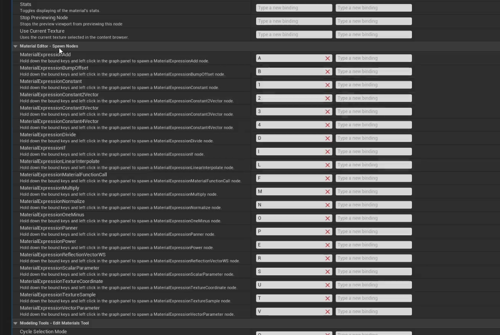 QUICK DEV TIP #94 UE4 / UE5 - MATERIAL EDITOR KEYBOARD SHORTCUTS — CBgameDev