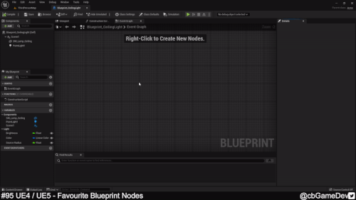 QUICK DEV TIP #95 UE4 / UE5 - Favourite Blueprint Nodes — CBgameDev