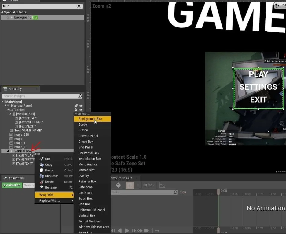 QUICK DEV TIP #56 UE4 / UE5 - UMG REPLACE & WRAP WITH — CBgameDev