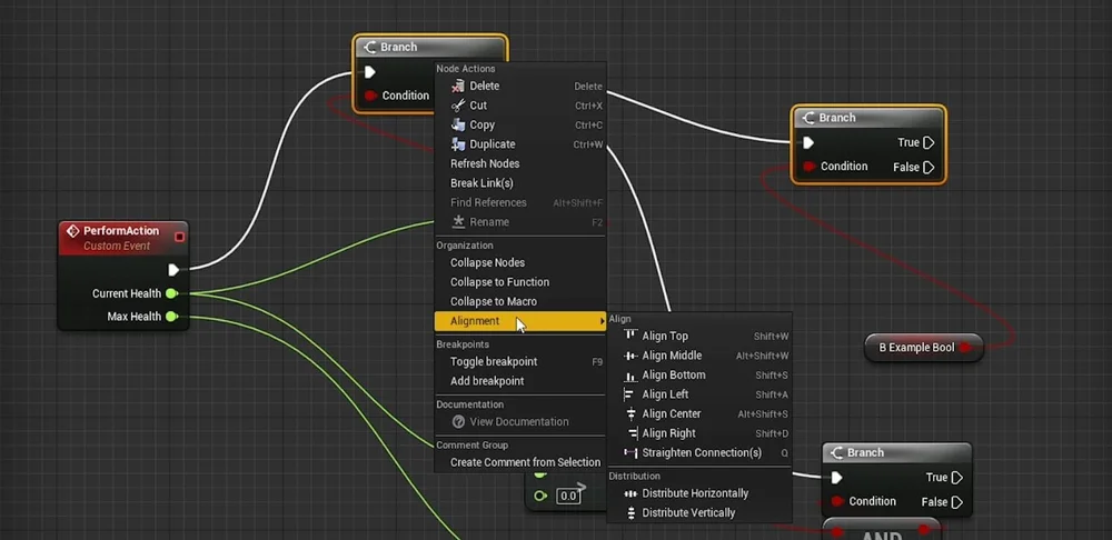 Blog: Quick Dev Tip 05 - Quick Align Nodes — CBgameDev