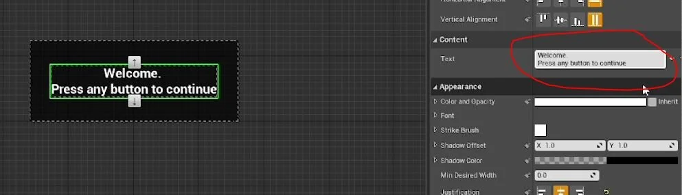 QUICK DEV TIP #08 UE4 - MULTI-LINE TEXT! — CBgameDev