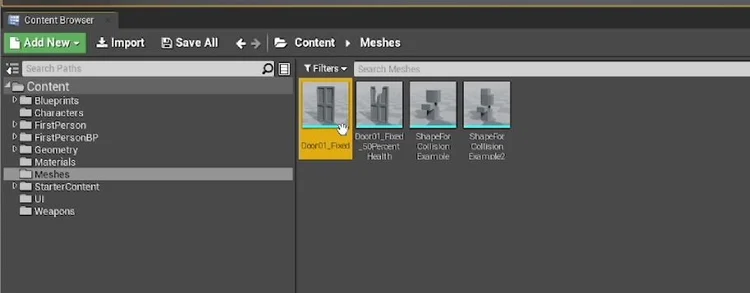 QUICK DEV TIP #09 UE4 - BLUEPRINTS - COPY COLLISION — CBgameDev