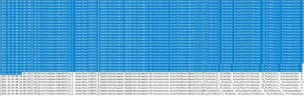 QUICK DEV TIP #20 UE4 - OPTIMISING: DUMPTICKS — CBgameDev