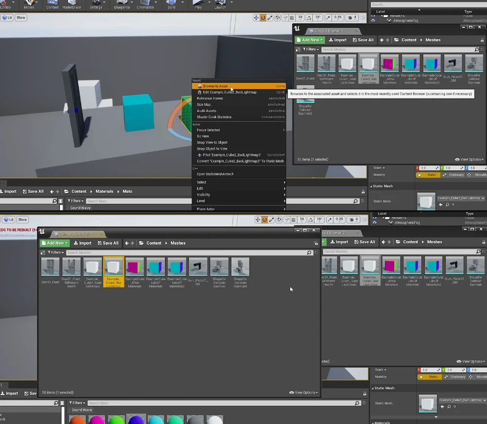 QUICK DEV TIP #27 UE4 - Multiple Content Browsers — CBgameDev
