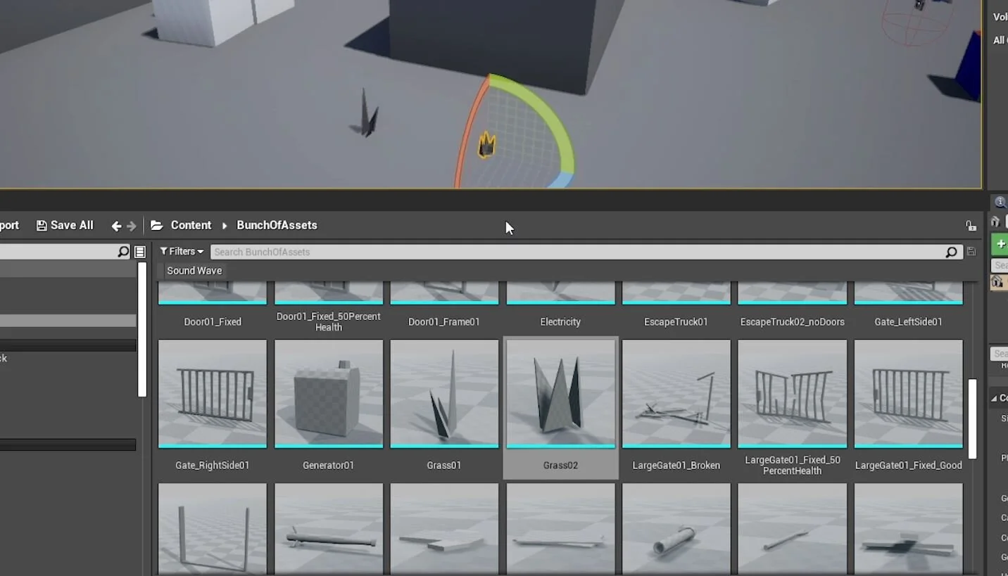 QUICK DEV TIP #30 UE4 - Content Browser Icon Size — CBgameDev