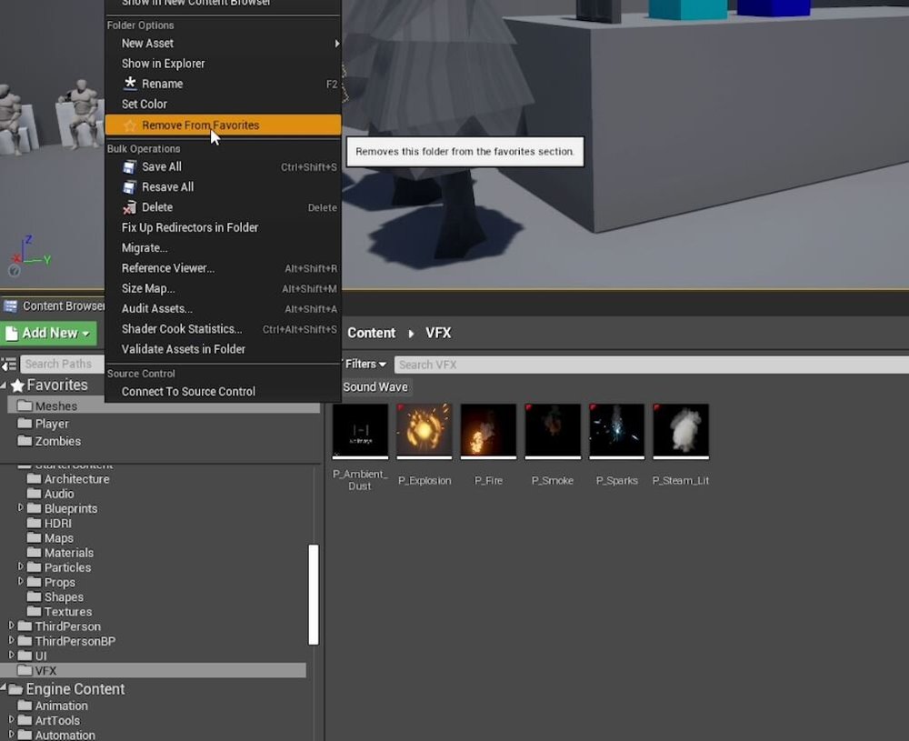 QUICK DEV TIP #31 UE4 - Favourite Folders — CBgameDev