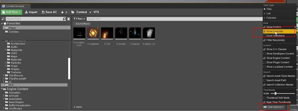 QUICK DEV TIP #31 UE4 - Favourite Folders — CBgameDev