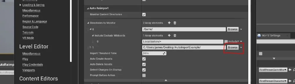 QUICK DEV TIP #42 UE4 / UE5 - Automatically Reimport Files — CBgameDev