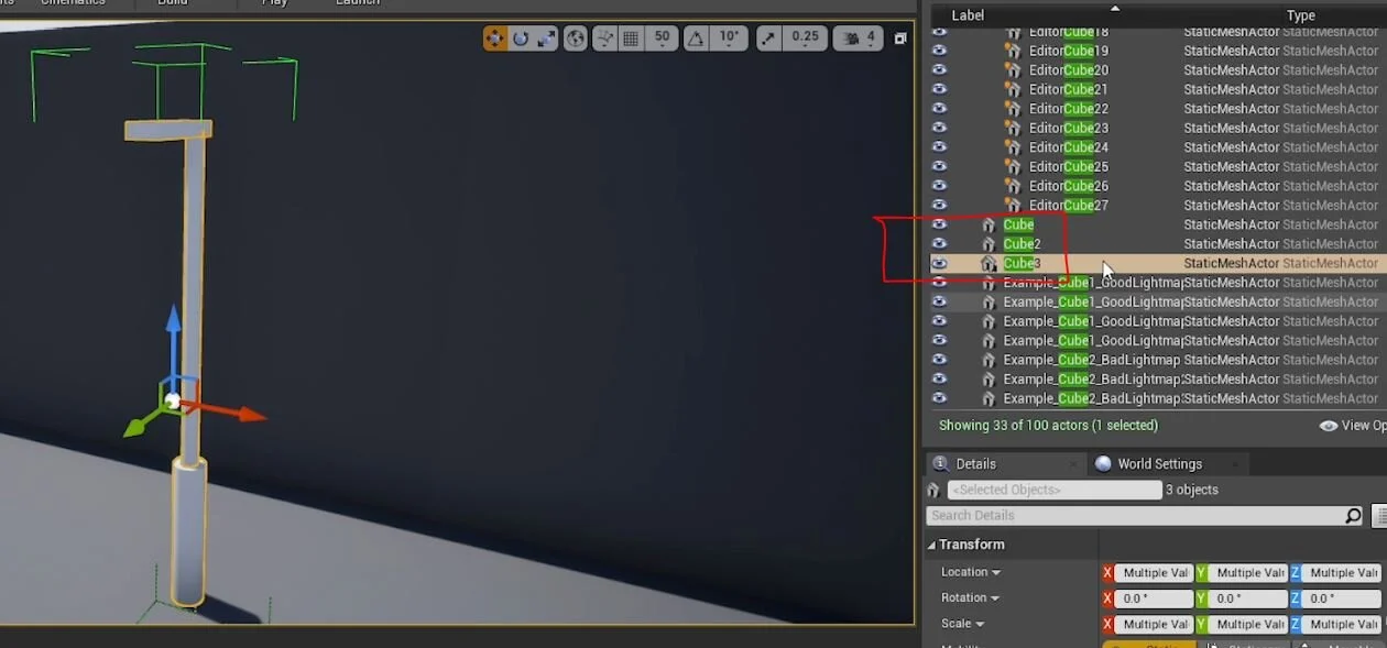 QUICK DEV TIP #45 UE4 / UE5 - COMBINING MULTIPLE STATIC MESHES — CBgameDev