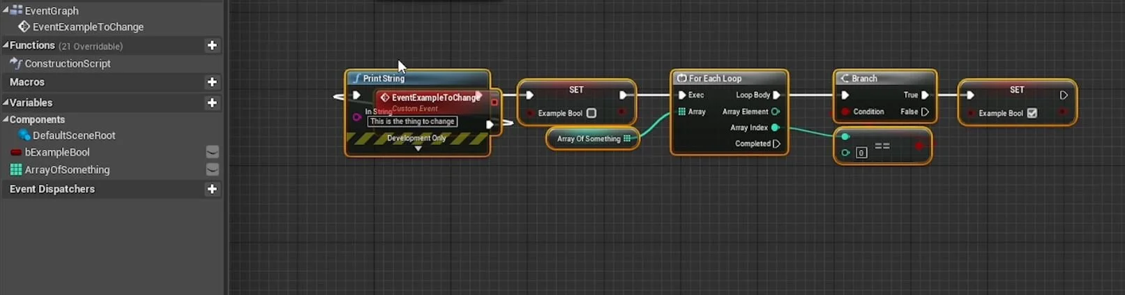 QUICK DEV TIP #52 UE4 / UE5 - EVENT TO FUNCTION / FUNCTION TO EVENT — CBgameDev