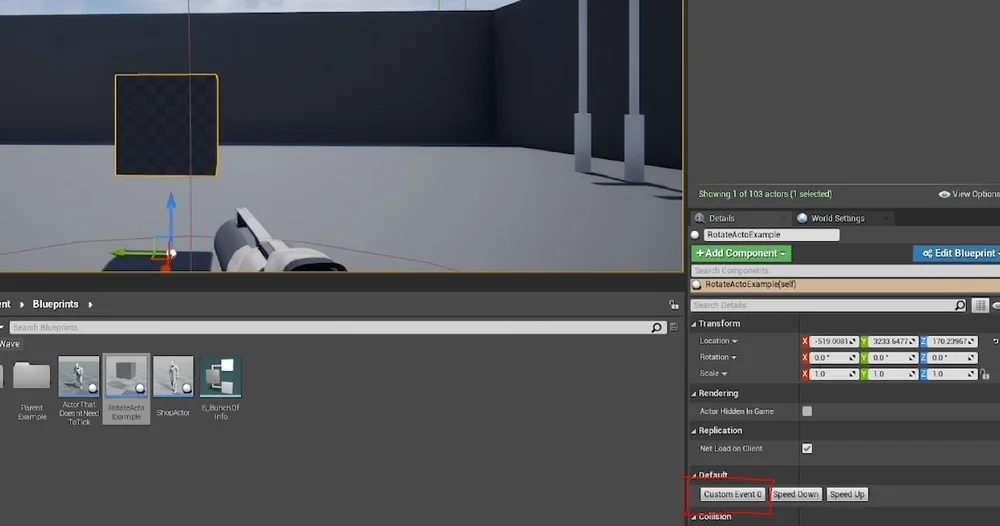QUICK DEV TIP #50 UE4 / UE5 - EDITOR CALL EVENTS AT RUNTIME — CBgameDev