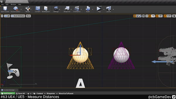 QUICK DEV TIP #63 UE4 / UE5 - MEASURING DISTANCES — CBgameDev