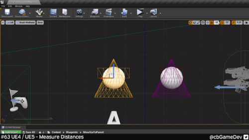 QUICK DEV TIP #63 UE4 / UE5 - MEASURING DISTANCES — CBgameDev