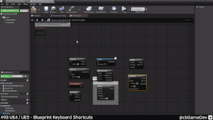 QUICK DEV TIP #93 UE4 / UE5 - BLUEPRINT KEYBOARD SHORTCUTS — CBgameDev