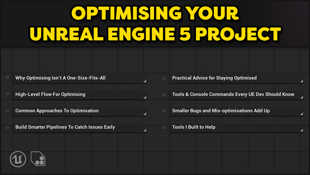 Optimising Your Unreal Engine 5 Project — CBgameDev