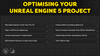 Optimising Your Unreal Engine 5 Project — CBgameDev
