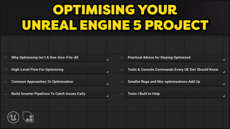 Optimising Your Unreal Engine 5 Project — CBgameDev