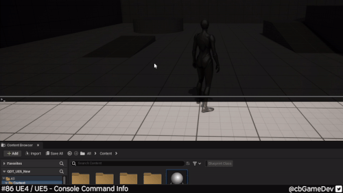 Quick Dev Tip 86 Ue4 Ue5 Console Command Info — Cbgamedev