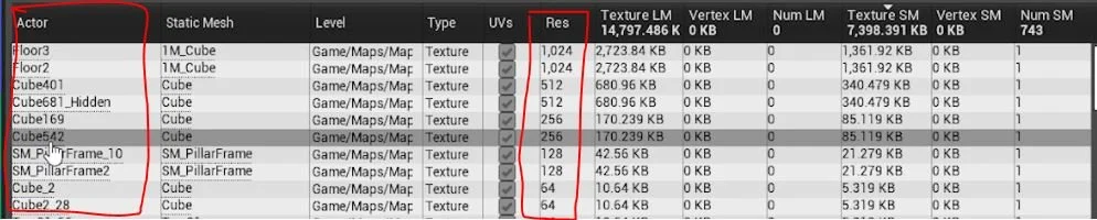 QUICK DEV TIP #53 UE4 / UE5 - LIGHT MAP STATISTICS — CBgameDev