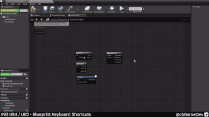 QUICK DEV TIP #93 UE4 / UE5 - BLUEPRINT KEYBOARD SHORTCUTS — CBgameDev