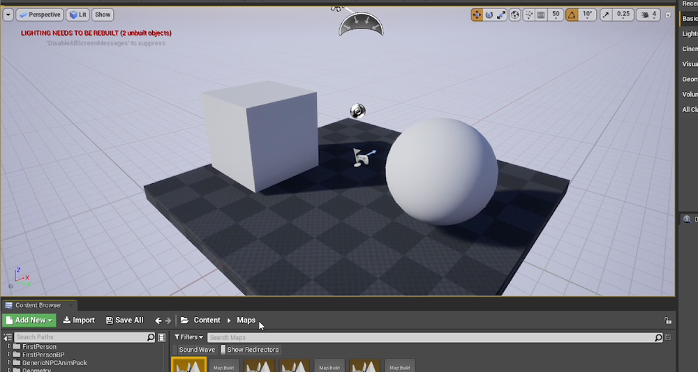 QUICK DEV TIP #75 UE4 / UE5 - MAP THUMBNAIL ICONS — CBgameDev