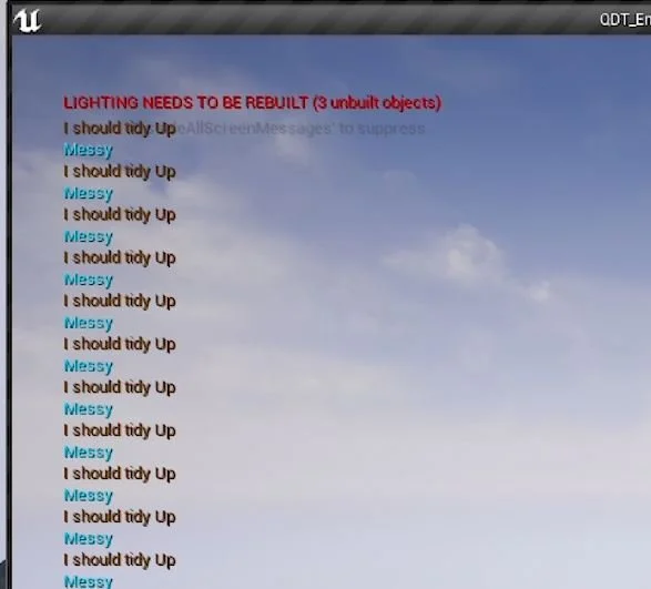 Quick Dev Tip 64 Ue4 Ue5 Hide All Screen Messages — Cbgamedev