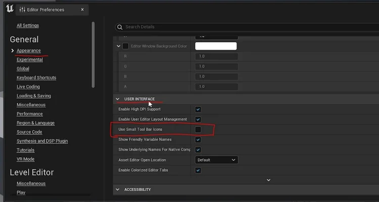 QUICK DEV TIP #59 UE4 / UE5 - SMALLER INTERFACE ICONS — CBgameDev