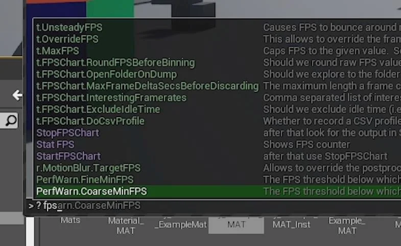 QUICK DEV TIP #69 UE4 / UE5 - CONSOLE COMMAND SEARCHING — CBgameDev