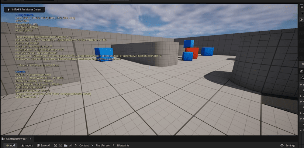 QUICK DEV TIP #106 UE4 / UE5 - Toggle Debug Camera — CBgameDev