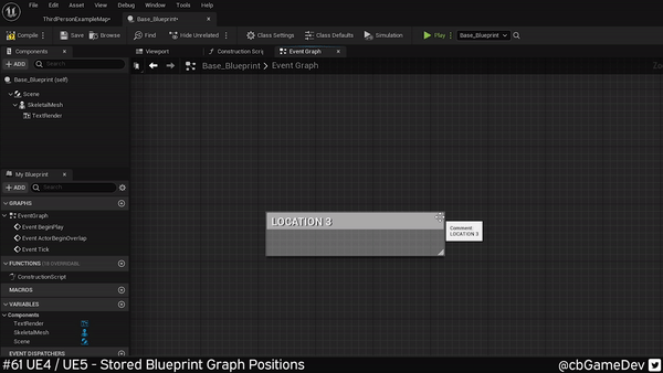 5 USEFUL UNREAL ENGINE BLUEPRINT TIPS/TRICKS — CBgameDev