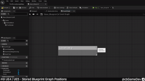 5 USEFUL UNREAL ENGINE BLUEPRINT TIPS/TRICKS — CBgameDev