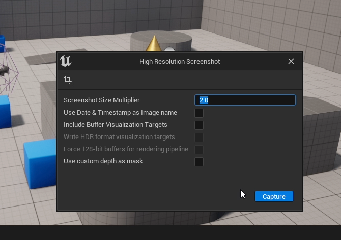 QUICK DEV TIP #97 UE4 / UE5 - Screenshots — CBgameDev