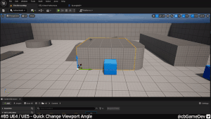 QUICK DEV TIP #85 UE4 / UE5 - QUICK CHANGE VIEWPORT ANGLE — CBgameDev