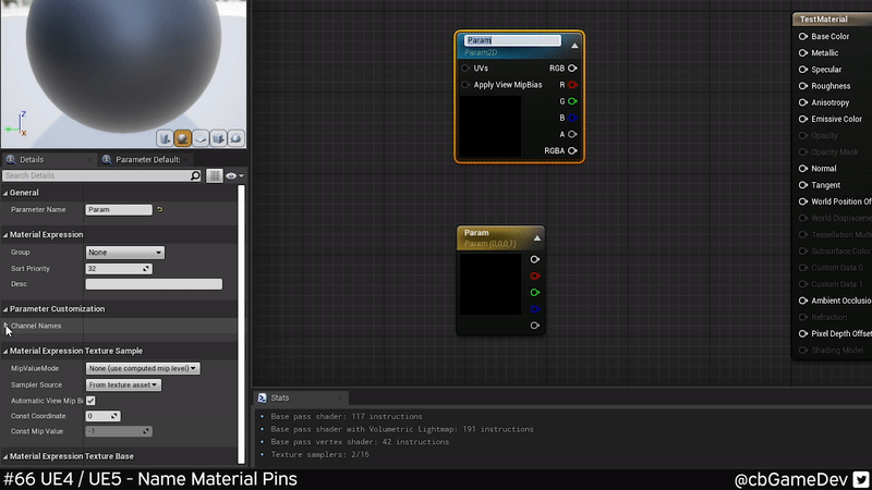 4 Material Editor Tips for Unreal Engine — CBgameDev