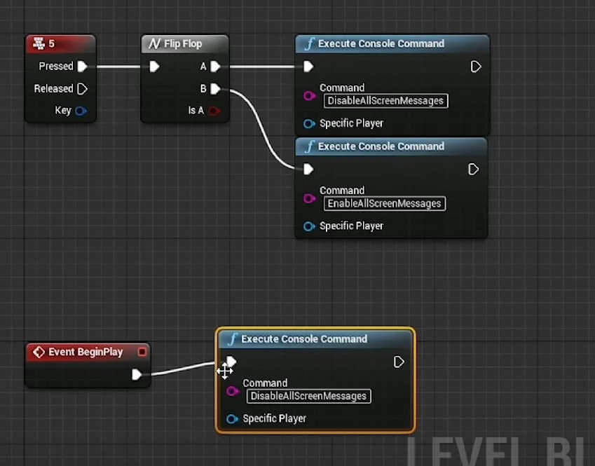 QUICK DEV TIP #64 UE4 / UE5 - HIDE ALL SCREEN MESSAGES — CBgameDev