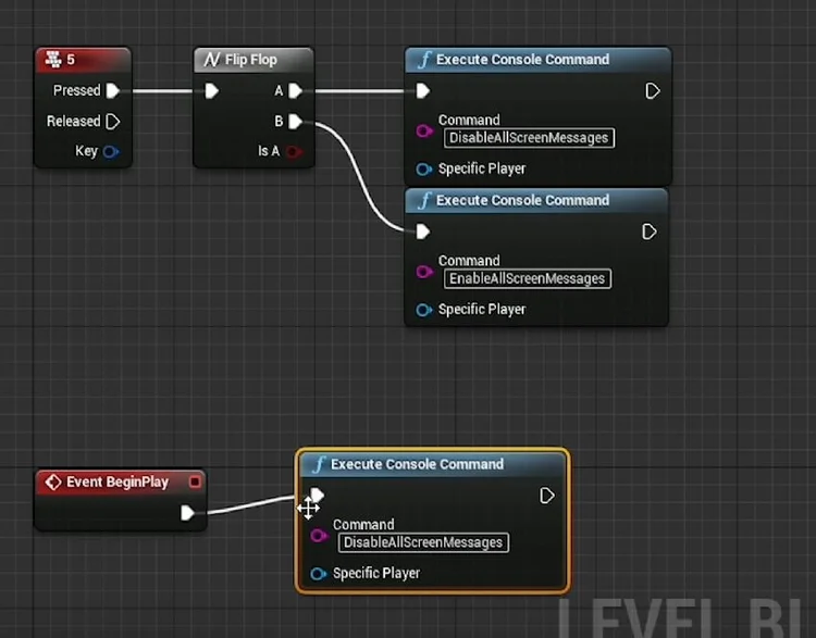 QUICK DEV TIP #64 UE4 / UE5 - HIDE ALL SCREEN MESSAGES — CBgameDev