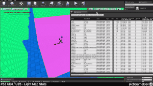 QUICK DEV TIP #53 UE4 / UE5 - LIGHT MAP STATISTICS — CBgameDev