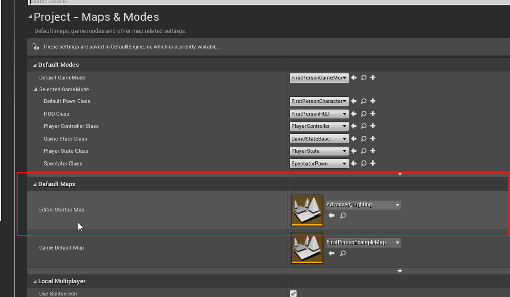 QUICK DEV TIP #82 UE4 / UE5 - EDITOR START UP LEVEL — CBgameDev