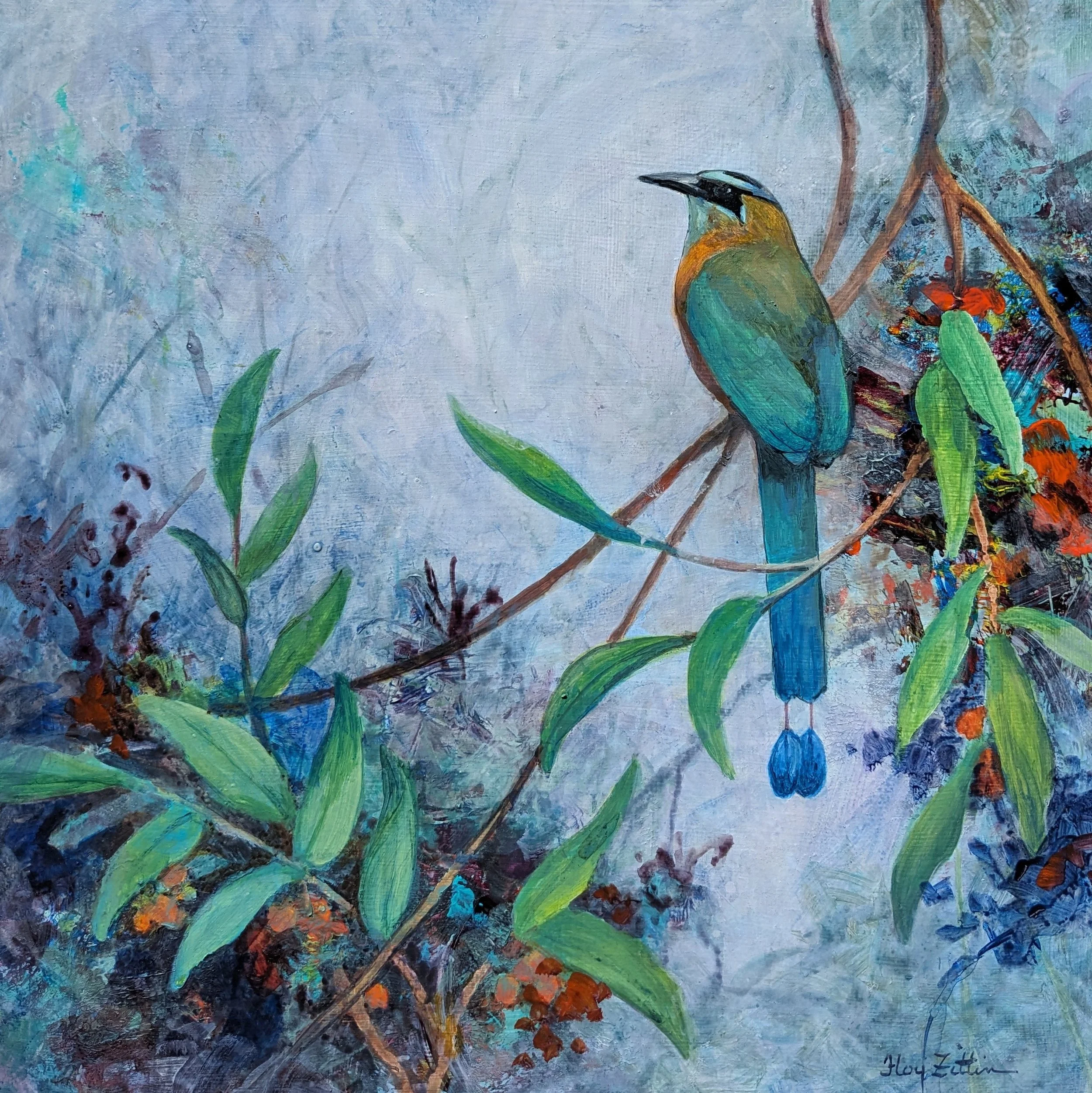 Lesson's Motmot — Birding With Camera and Paint