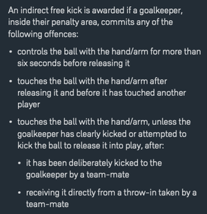Law 12 - Fouls and Misconduct — Charlotte Referee Organization