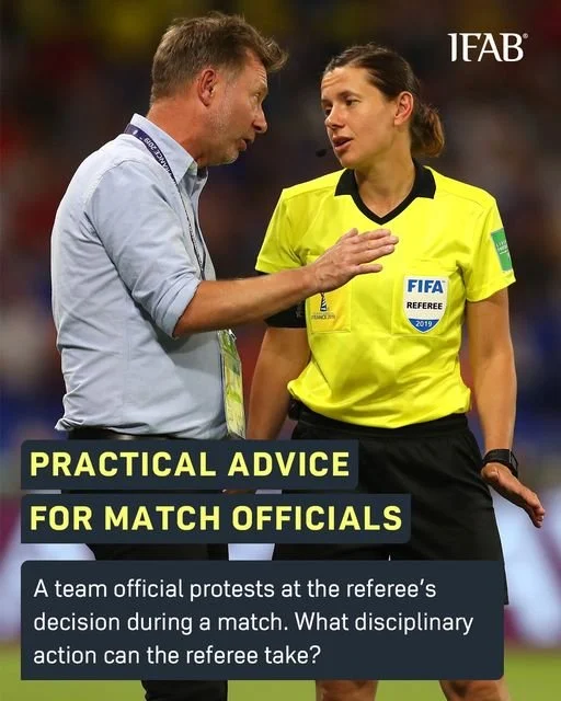 IFAB Practical Questions — Charlotte Referee Organization