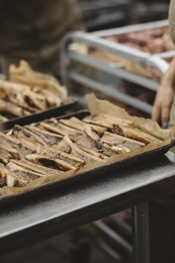 Bone Marrow With Gremolata And Abalone Salt — Sarah Glover