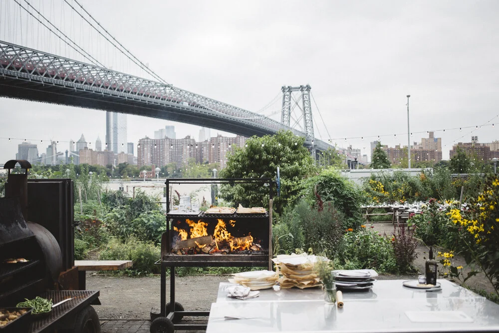 Rib-eye on the bone with wasabi bread sauce — Sarah Glover
