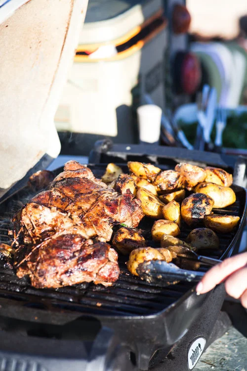 Barbecued Leg of Lamb with Rosemary & Garlic — Sarah Glover
