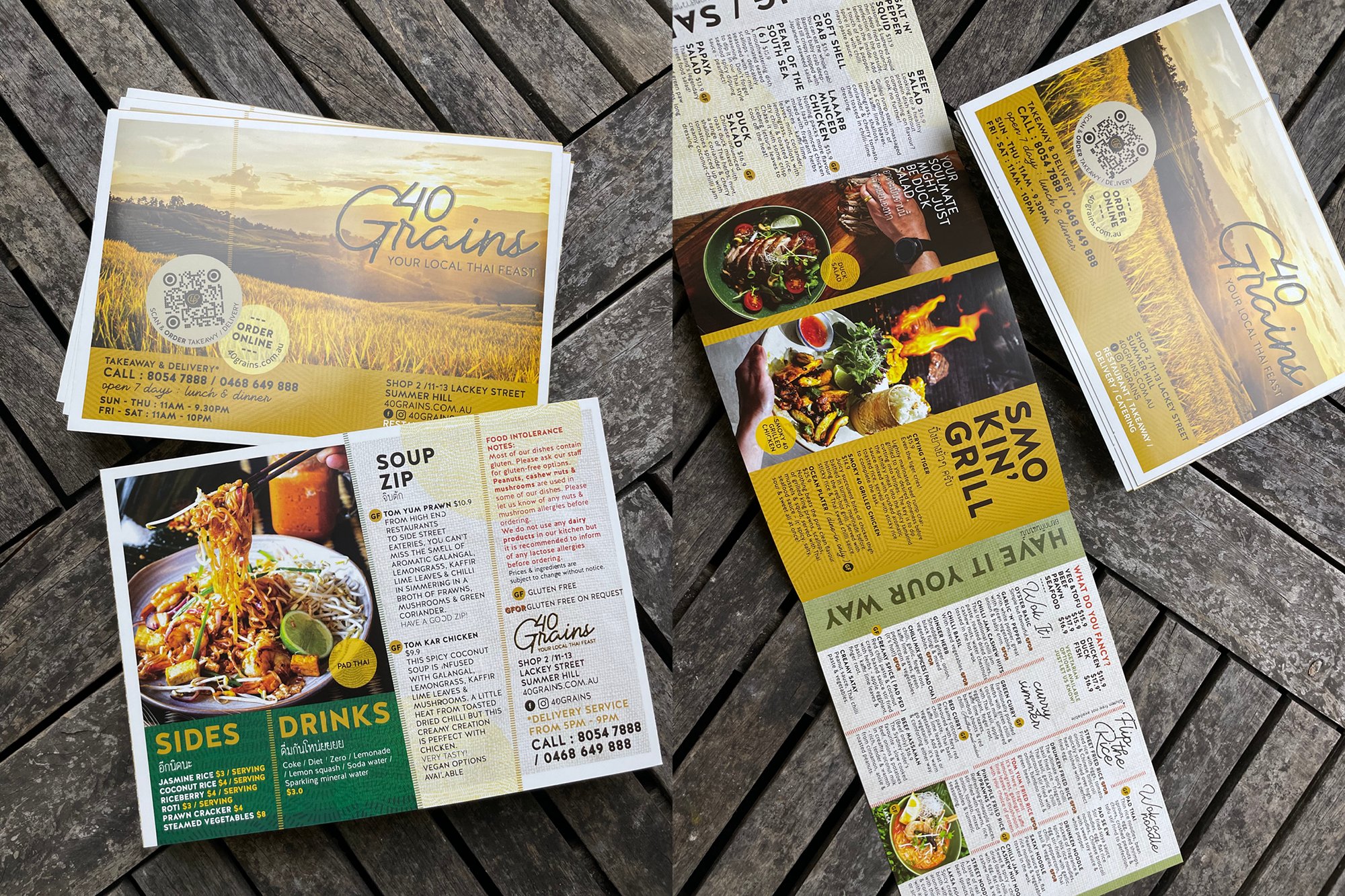 Restaurant Menu — Pep Design