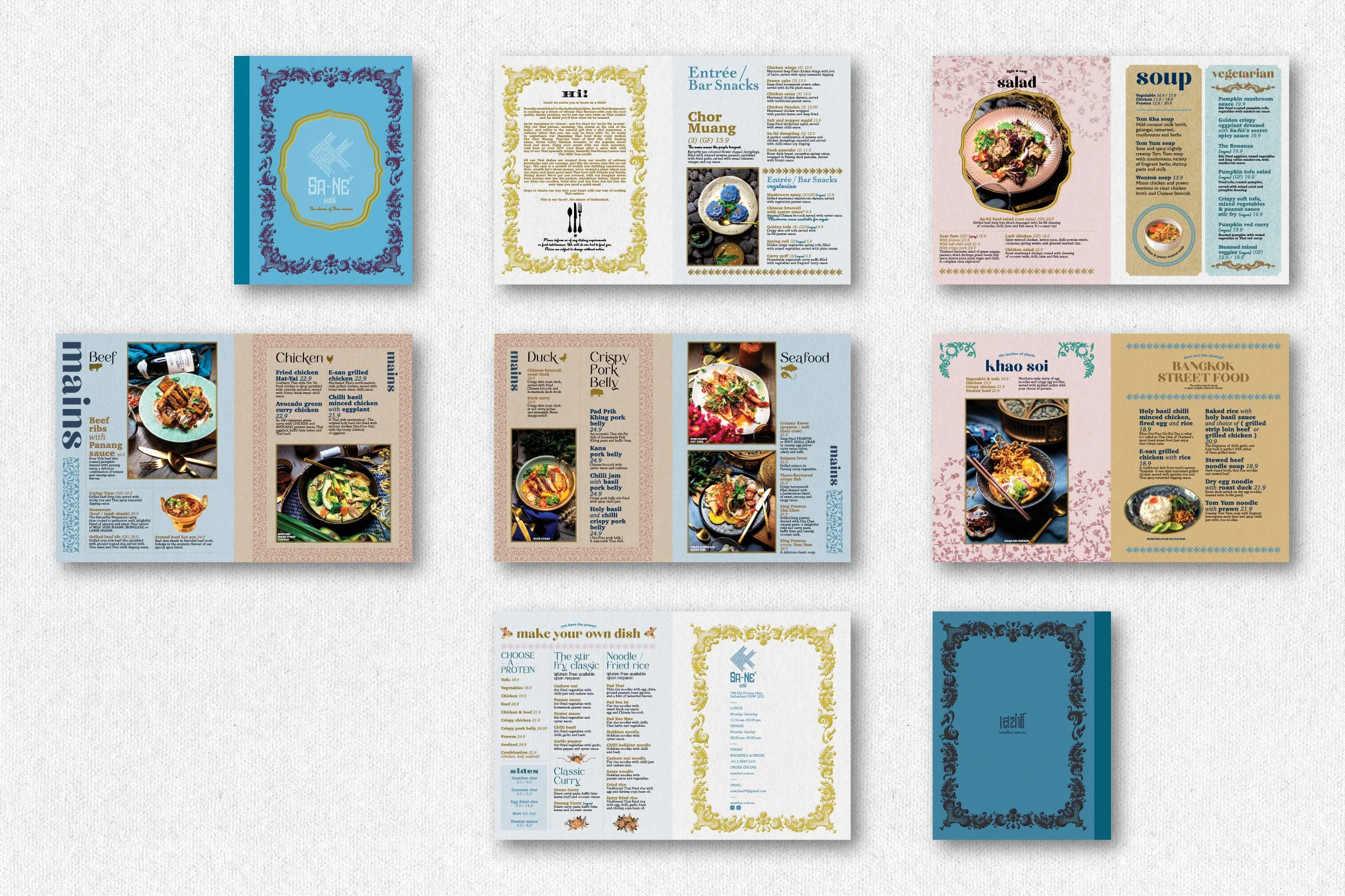 Restaurant Menu — Pep Design