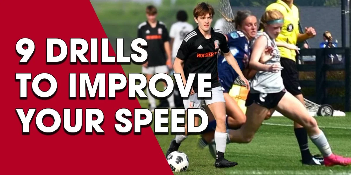 Soccer players: Improve your speed with 9 drills & training best ...