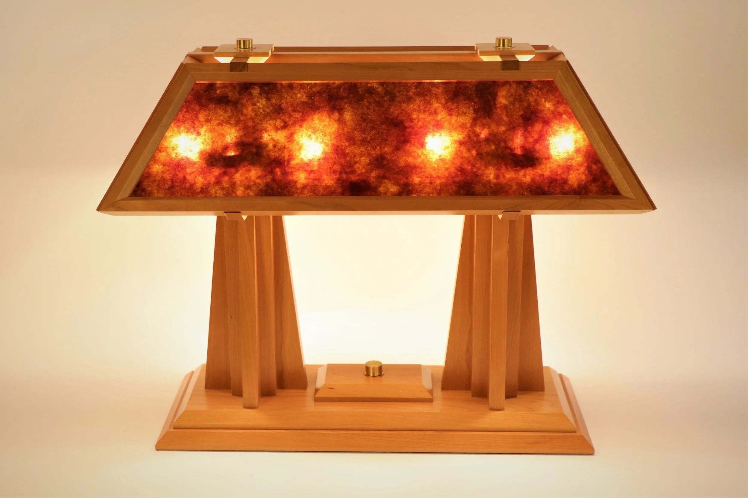 Craftsman Lamp, Double Lamp, Banker Lamp, Desk Lamp — Long Craftsman ...